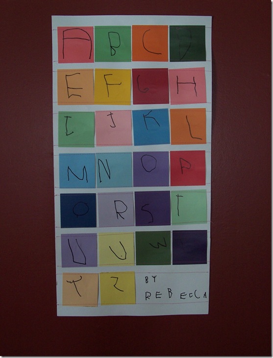 Alphabet Colors-A Handmade Childhood
